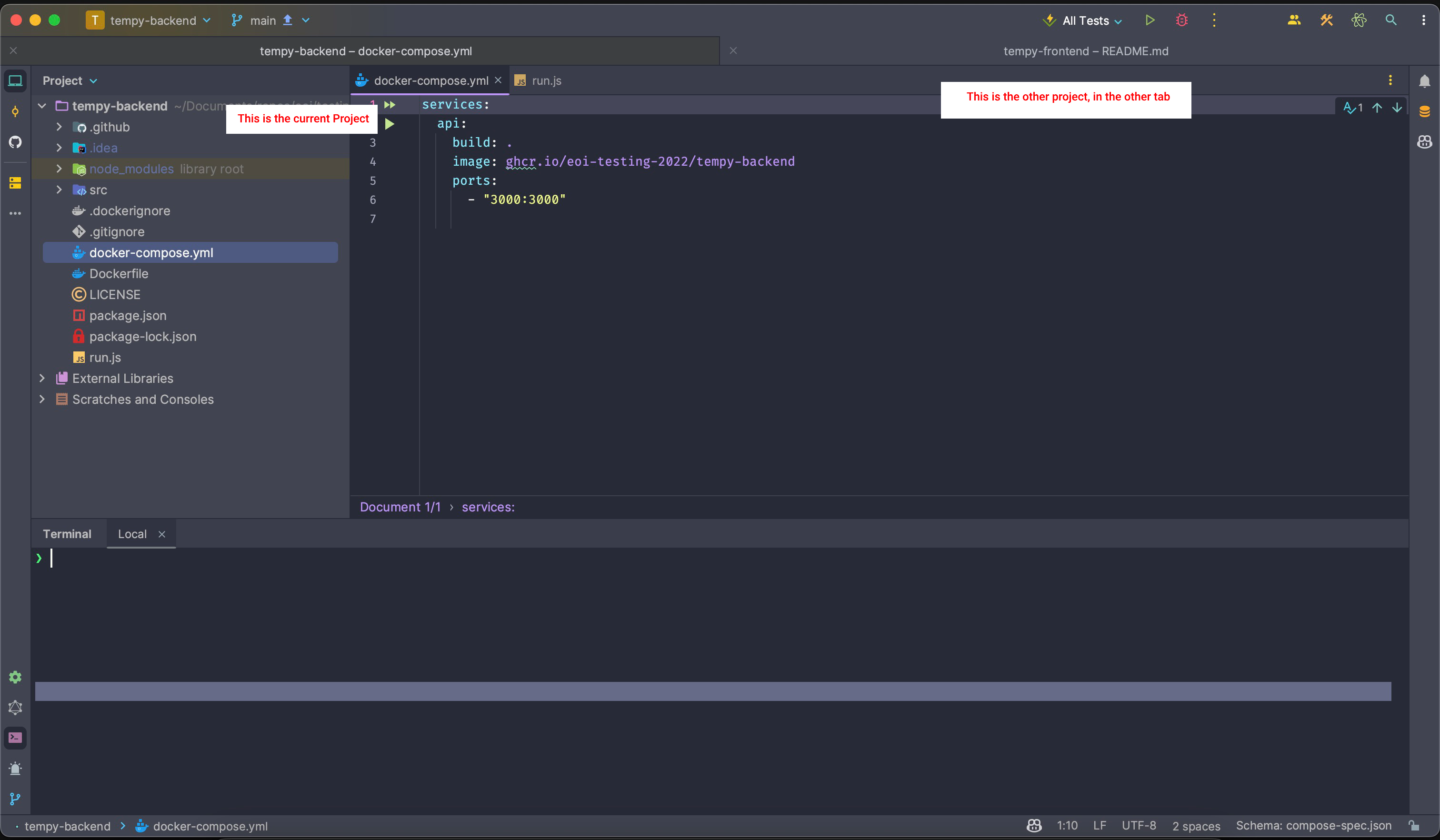 Multi projects tabs are not being correctly highlighted · Issue #87 · dracula/jetbrains · GitHub