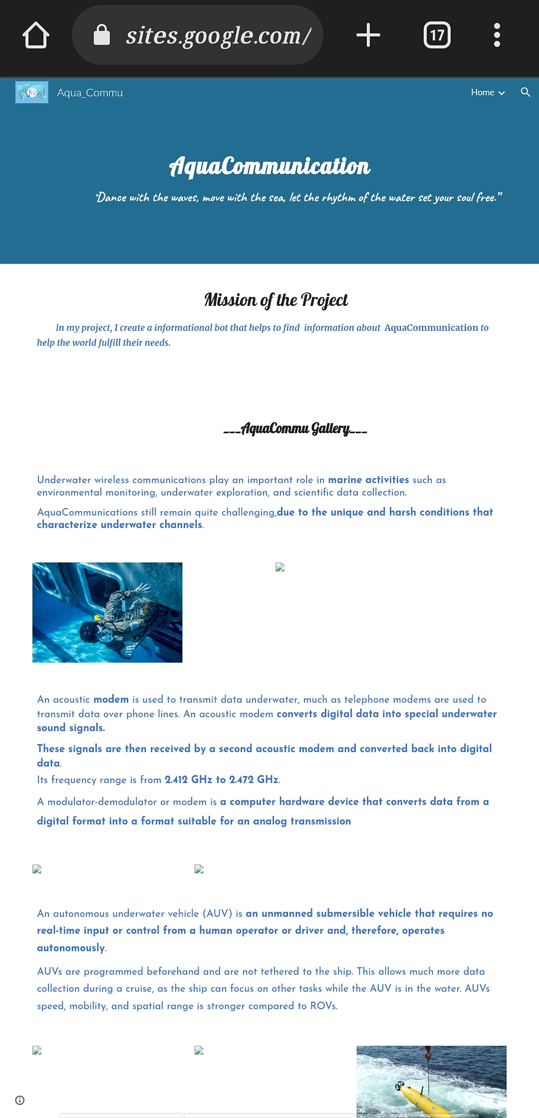 GitHub - ayeSha-git24/Aquacommunication