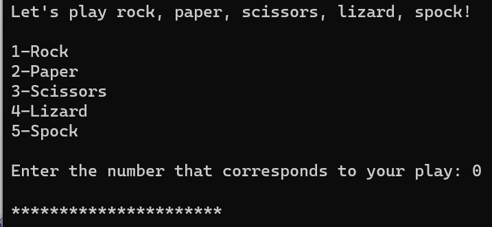 GitHub - Meghan-Satterley/Rock-Paper-Scissors-Lizard-Spock: Play Rock ...