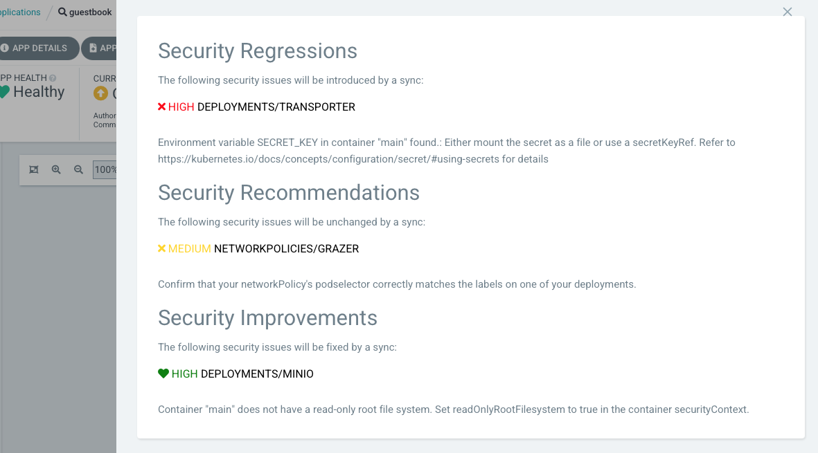 Argo CD Application Security Analysis Extension · Issue #8962 ...