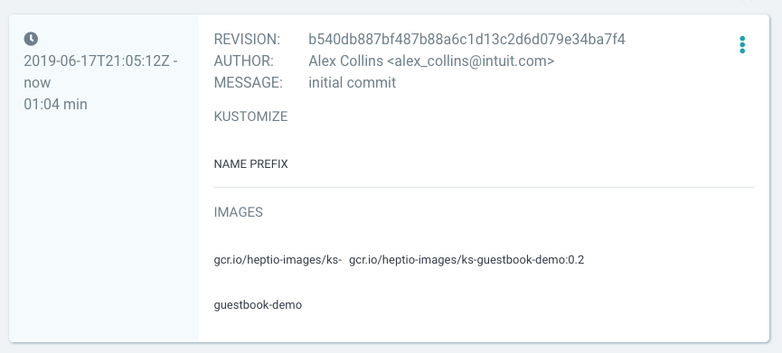 Store more commit metadata in application revision history · Issue #1219 · argoproj/argo-cd · GitHub