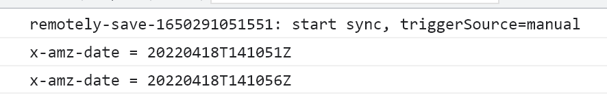 [Bug]: Sync Failure called "AWS authentication requires a valid Date or x-amz-date header ...