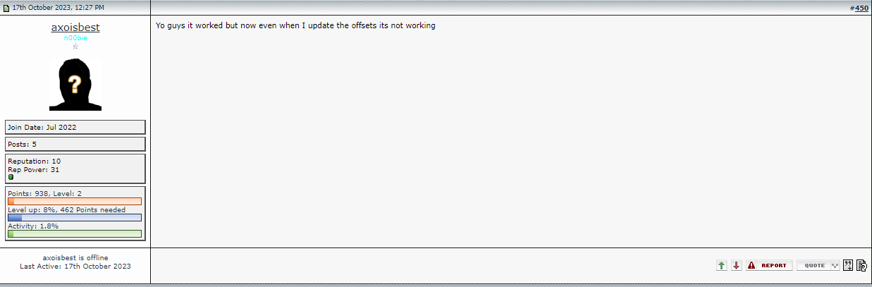 Updating Offsets Issue · Issue 45 · Imxnoobx Cs2 External Esp · Github