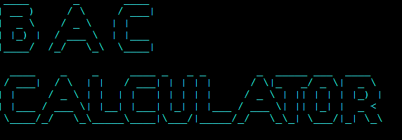 GitHub - PPindel/bac-calculator