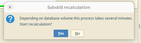 [BUG] Subskill recalculation takes a lot of time · Issue #1870 · ho-dev/HattrickOrganizer · GitHub