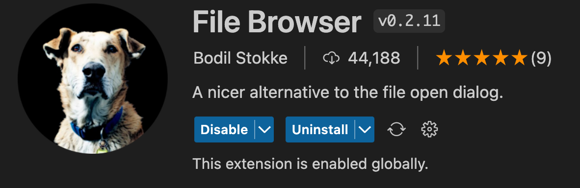Space + F + F opens up file navigation, but using arrows make editor lose focus on the prompt ...