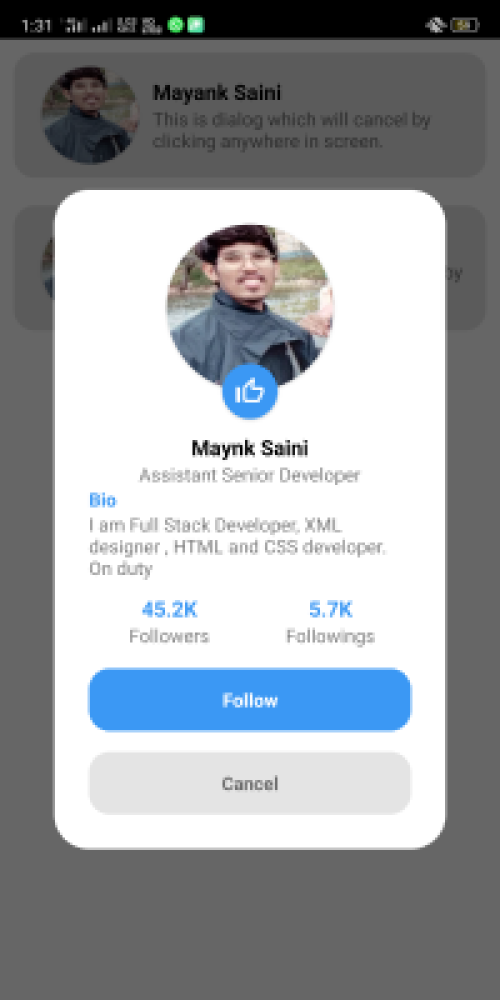 GitHub - Coder4O4/CancelableAndNoncancelableDialog: There is two methods which show dialog with ...