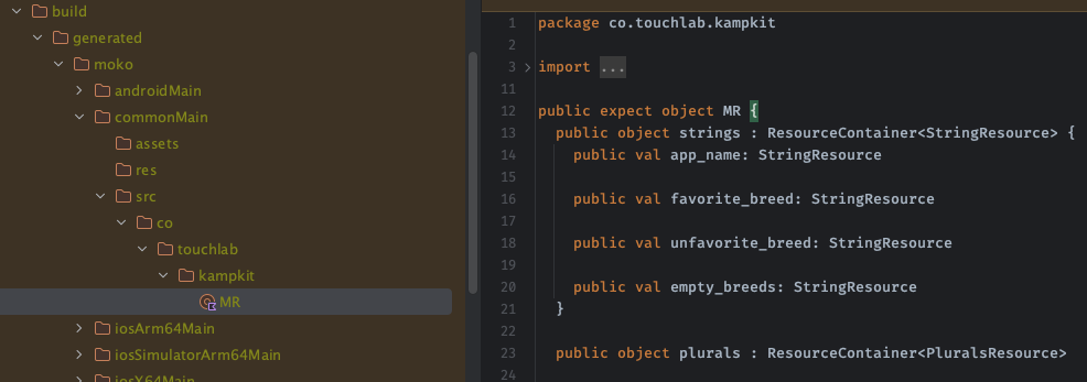 Expected Object Mr Has No Actual Declaration In Module For Jvm Sample Project Included