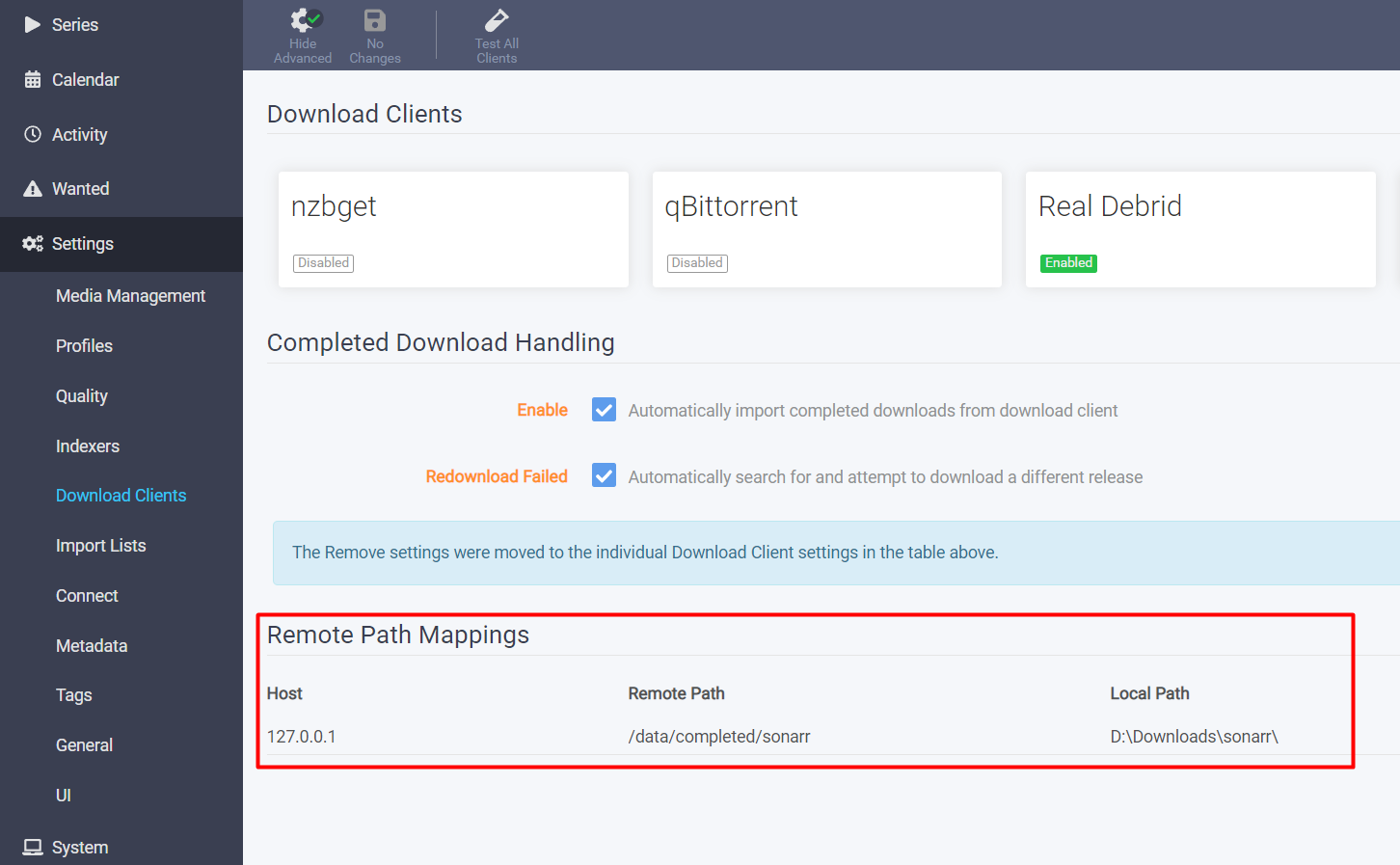 Radarr Path issue · Issue #149 · rogerfar/rdt-client · GitHub