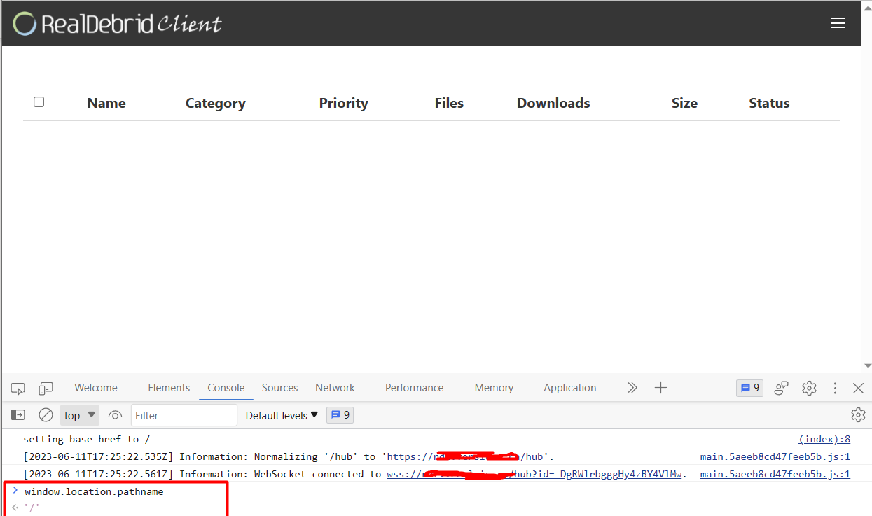 Reverse proxy base URL doesn't set for main page · Issue #177 · rogerfar/rdt-client · GitHub