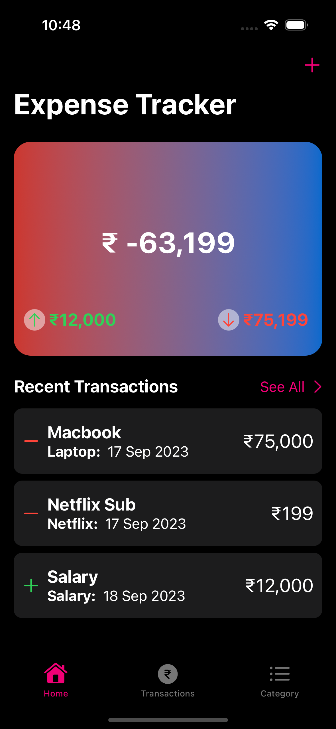 GitHub - ratRaceParticipant/ExpenseTracker