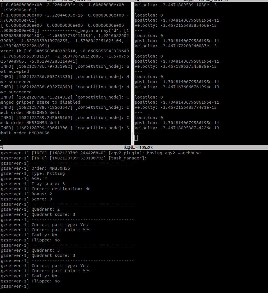 scoring system and Gazebo crash · Issue #217 · usnistgov/ARIAC · GitHub