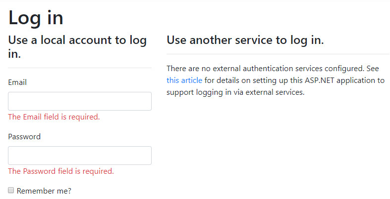 Identity UI Register should offer providers · Issue #8131 · dotnet/aspnetcore · GitHub