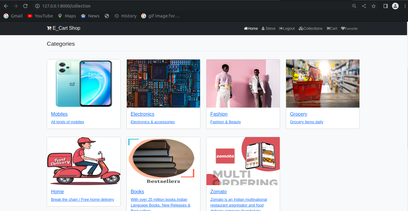 Github Safeer Muhddjangoecommerce Python Django E Commerce Website Implemented All The 2216