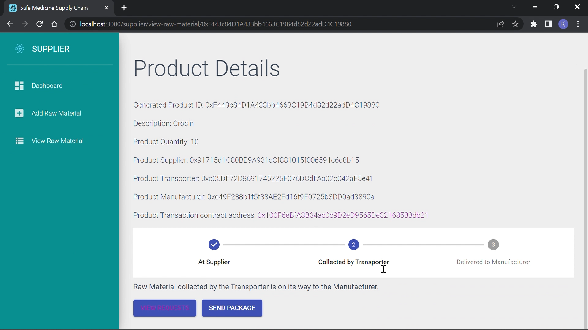 GitHub - Sharan-1234/PharmaSafe: It is a system for secure distribution of pharmaceuticals along ...
