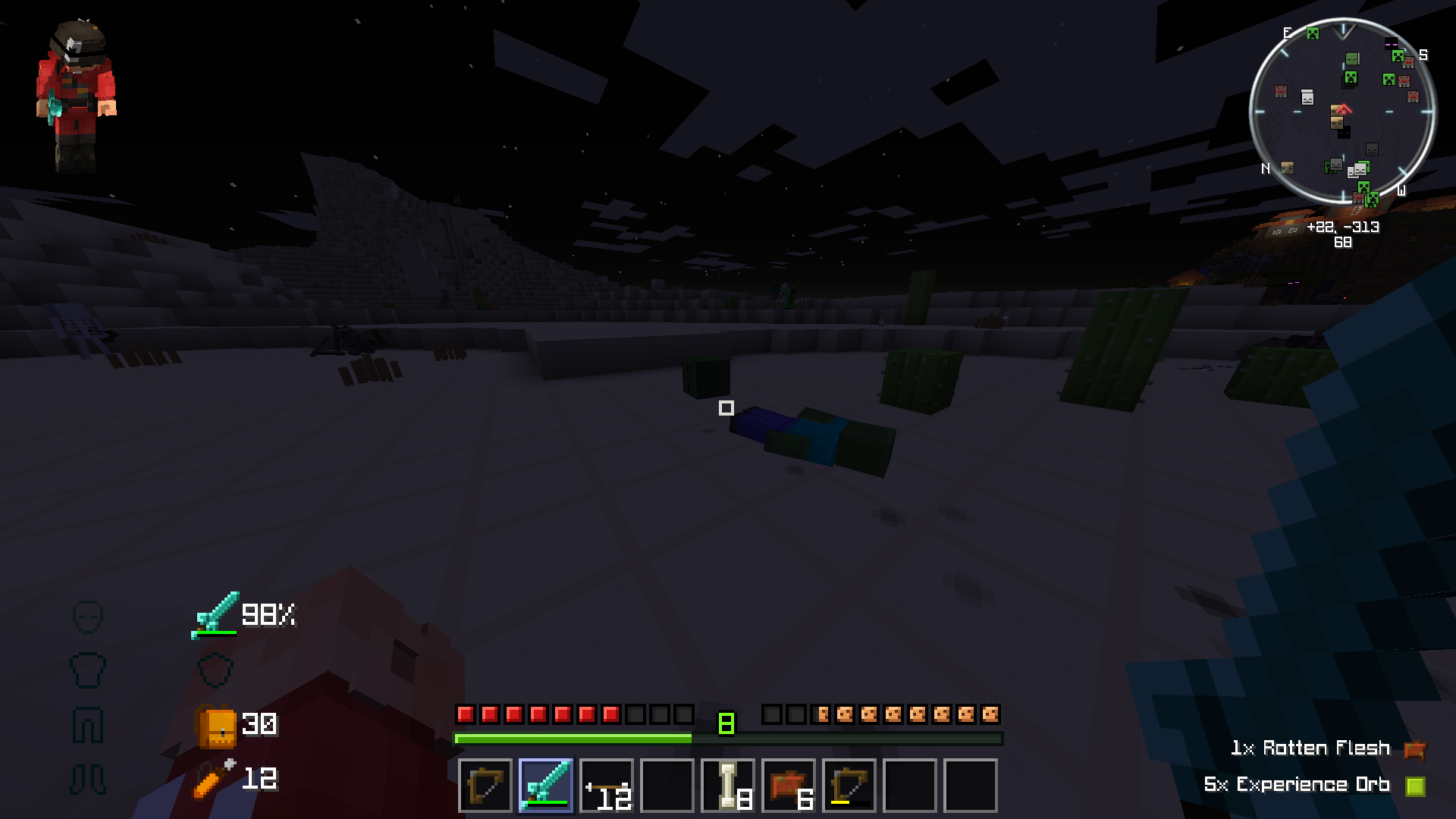 Zombie and husk ragdoll is weird [BUG] · Issue #681 · haubna/PhysicsMod · GitHub