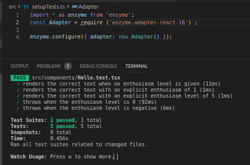 Where do I put setupTests file · Issue #1265 · enzymejs/enzyme · GitHub