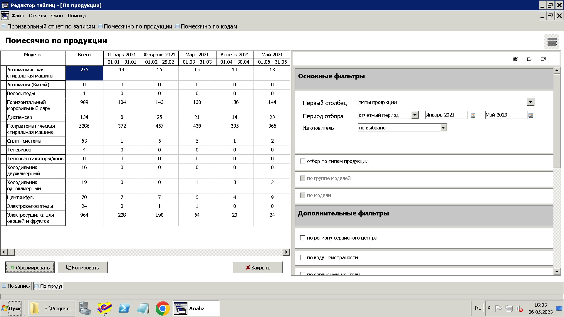 GitHub - shagi80/Delphi-SQL_service_analysis: Приложение для анализа данных, содержащихся в базе ...