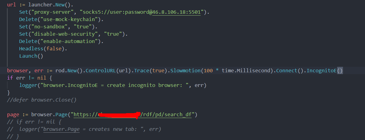 lauch browser with socks5 auth · Issue #62 · go-rod/rod · GitHub