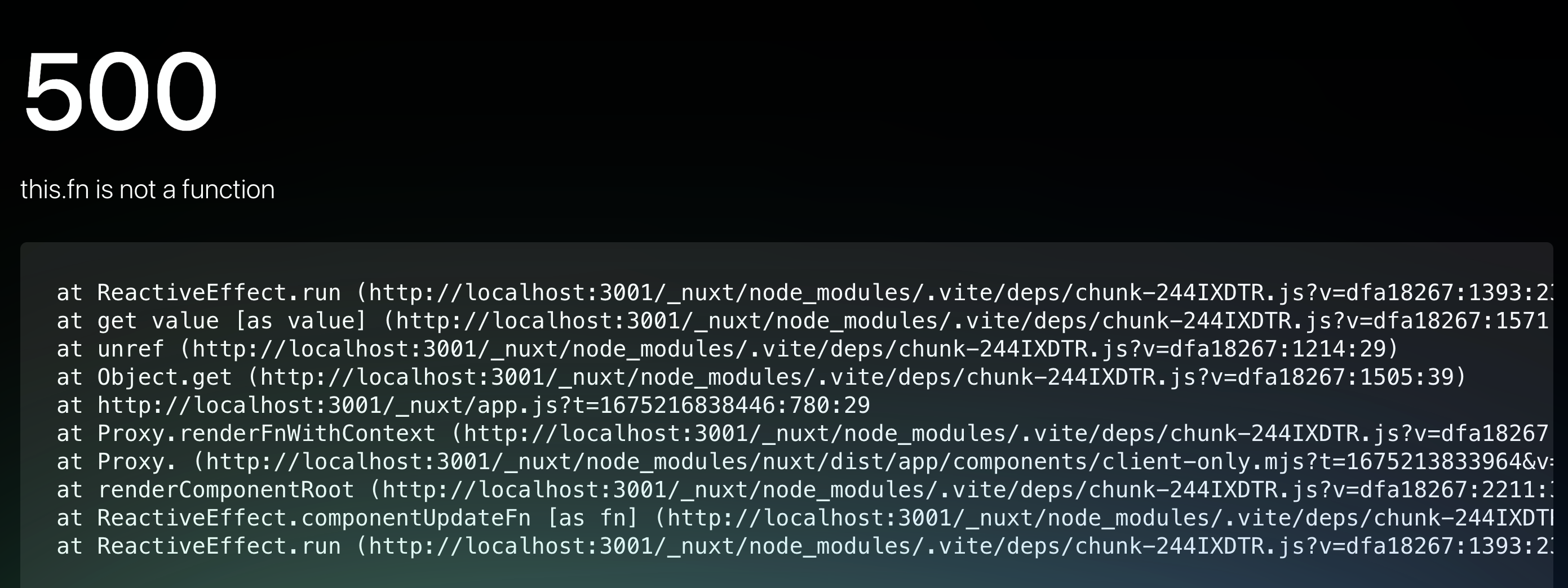 Unable to use heatmap with nuxt3 · Issue #63 · apexcharts/vue3-apexcharts · GitHub