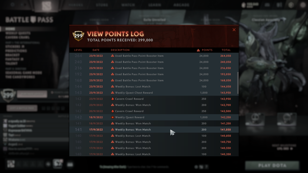 Bonus 3 Chests Were Not Received Week 4 · Issue 3402 · Valvesoftwaredota2 Gameplay · Github 1713