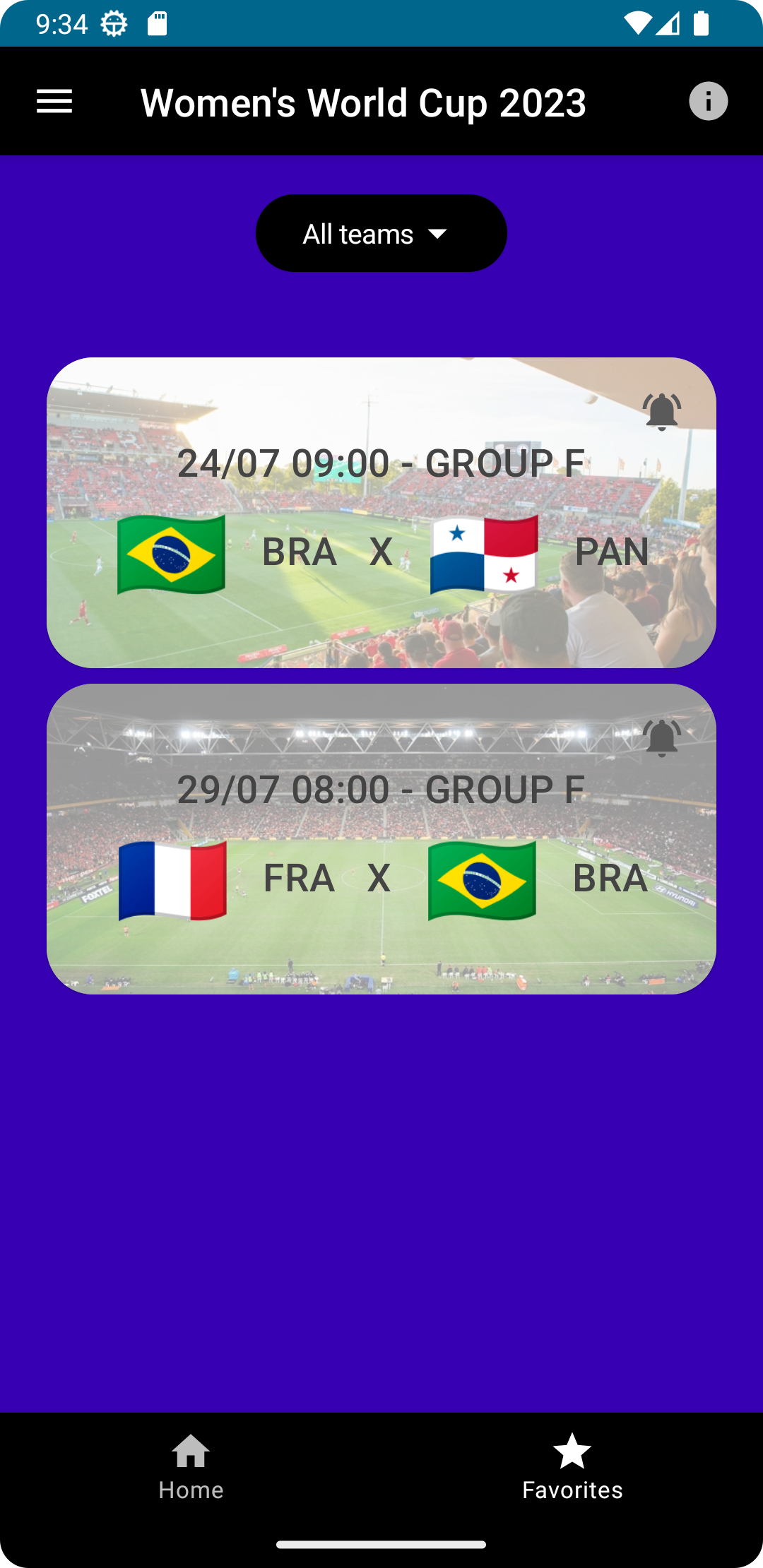 GitHub - dgomesdev/Women-World-Cup: Notifications scheduler for the macthes of the Women's World ...