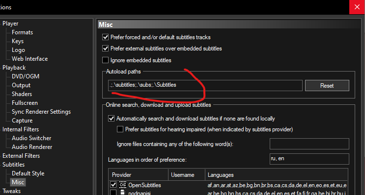 to auto-load audio tracks from subfolders · Issue #1223 · clsid2/mpc-hc · GitHub