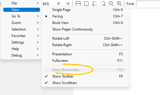 bookmark doesn't work if a page don't have a destination of page · Issue #2347 ...