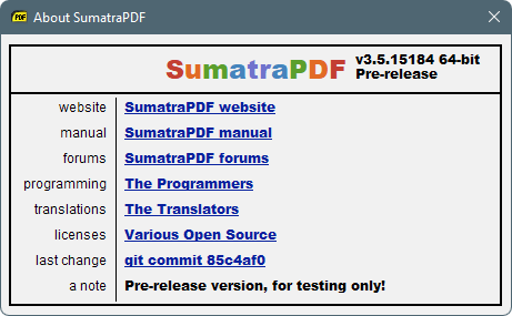 flickering of a pop -up hint · Issue #2728 · sumatrapdfreader/sumatrapdf · GitHub