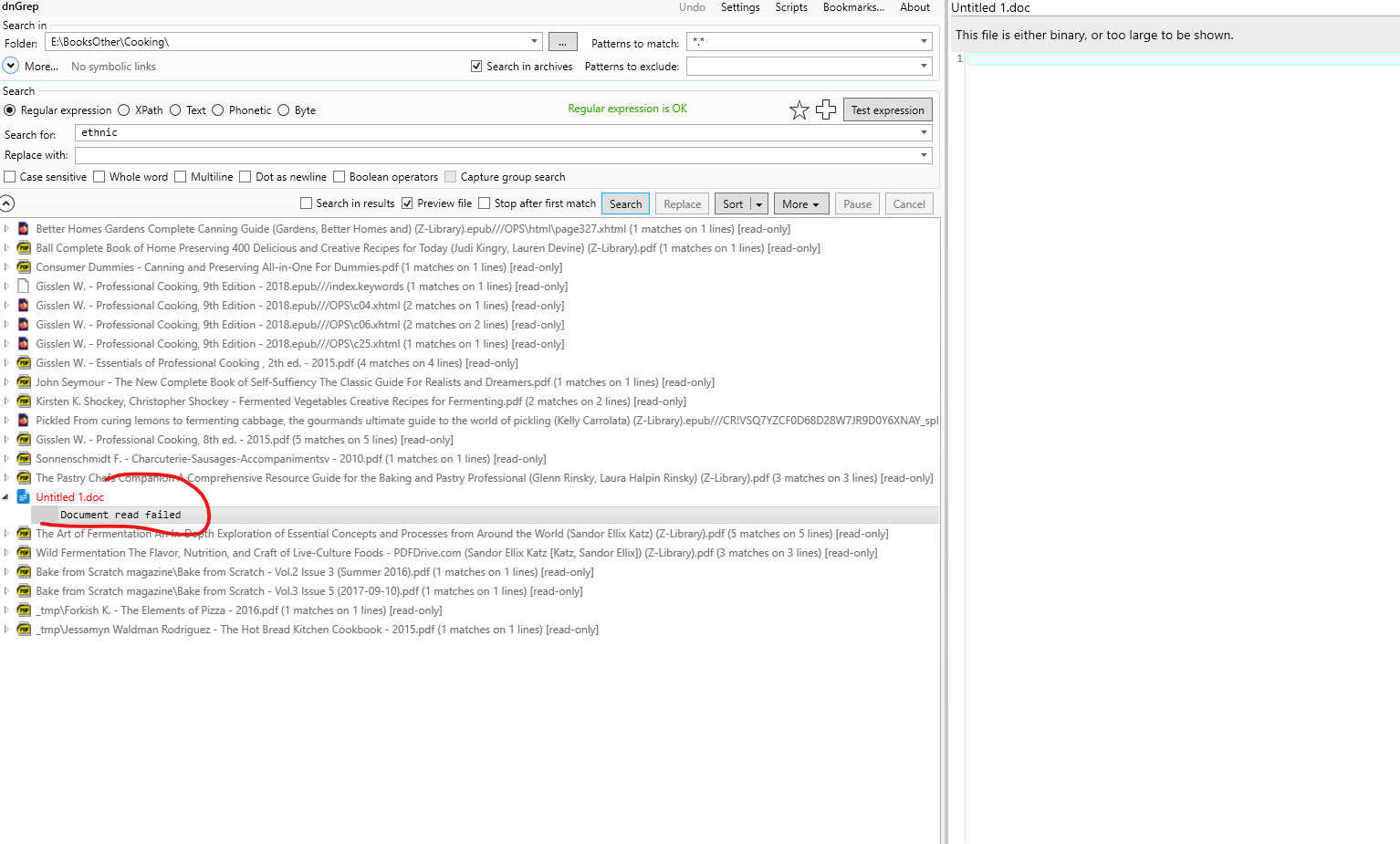 Bug Problem With Doc Processing Document Read Failed · Issue 955 · Dngrepdngrep · Github 9062