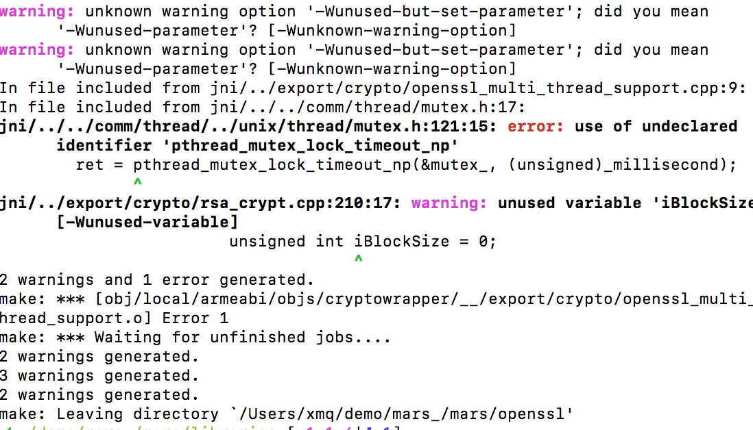 xlog编译不过 · Issue #289 · Tencent/mars · GitHub