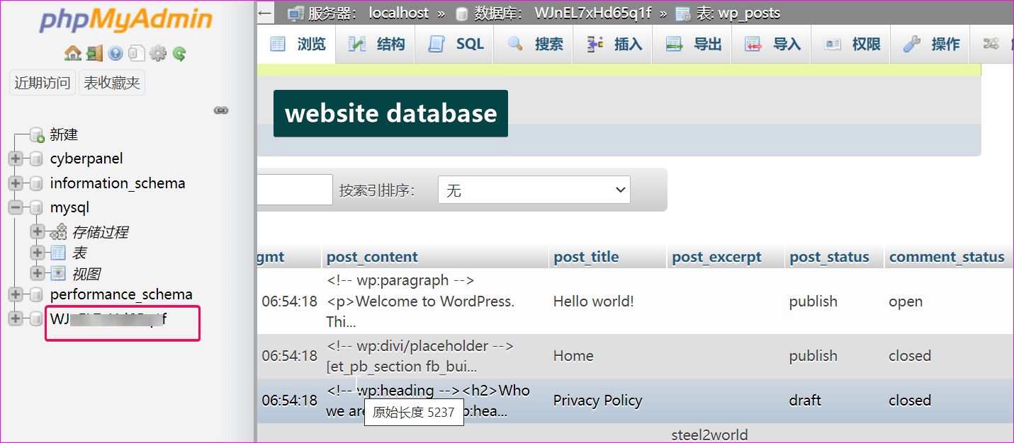 restore problem will failed to restore database wordpress · Issue #929 · usmannasir/cyberpanel ...