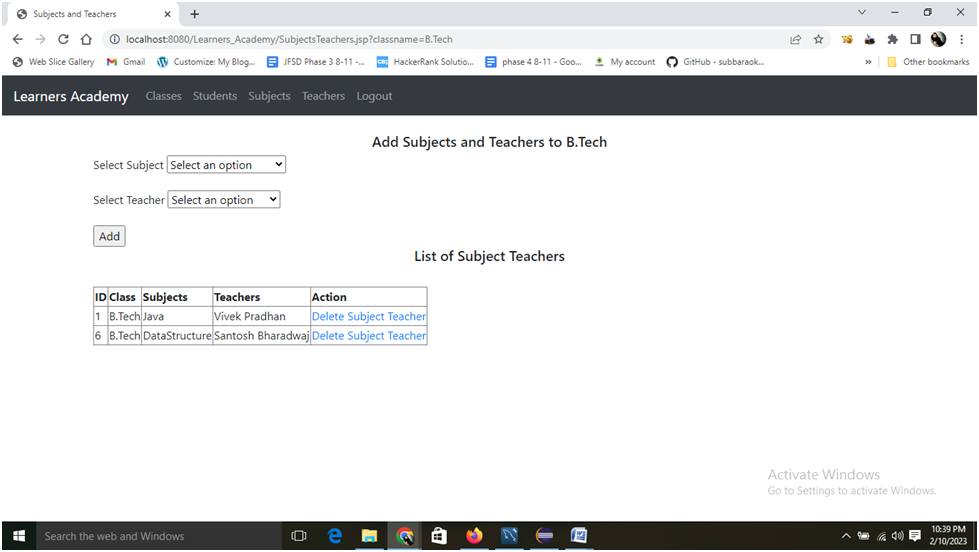GitHub - Lila2128/Simplilearn-Learners-Academy: Deals with the BackEnd Programming using Jsp and ...