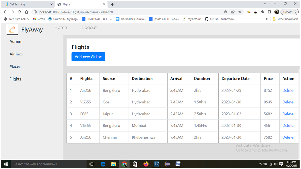 GitHub - Lila2128/Simplilearn-FlyAway: Design and Develop an airline booking portal named as FlyAway