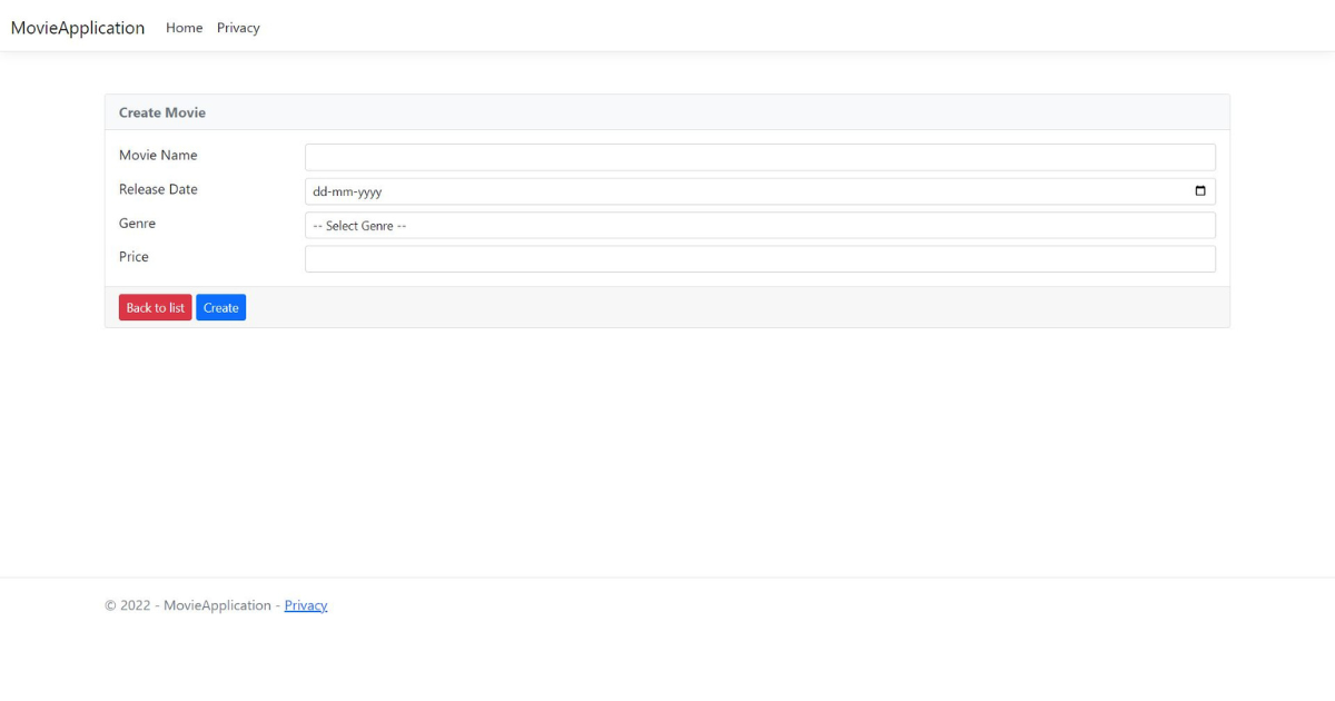 Github Randhirk413mvc Crud Basic Movies App The Mvcnet Crud