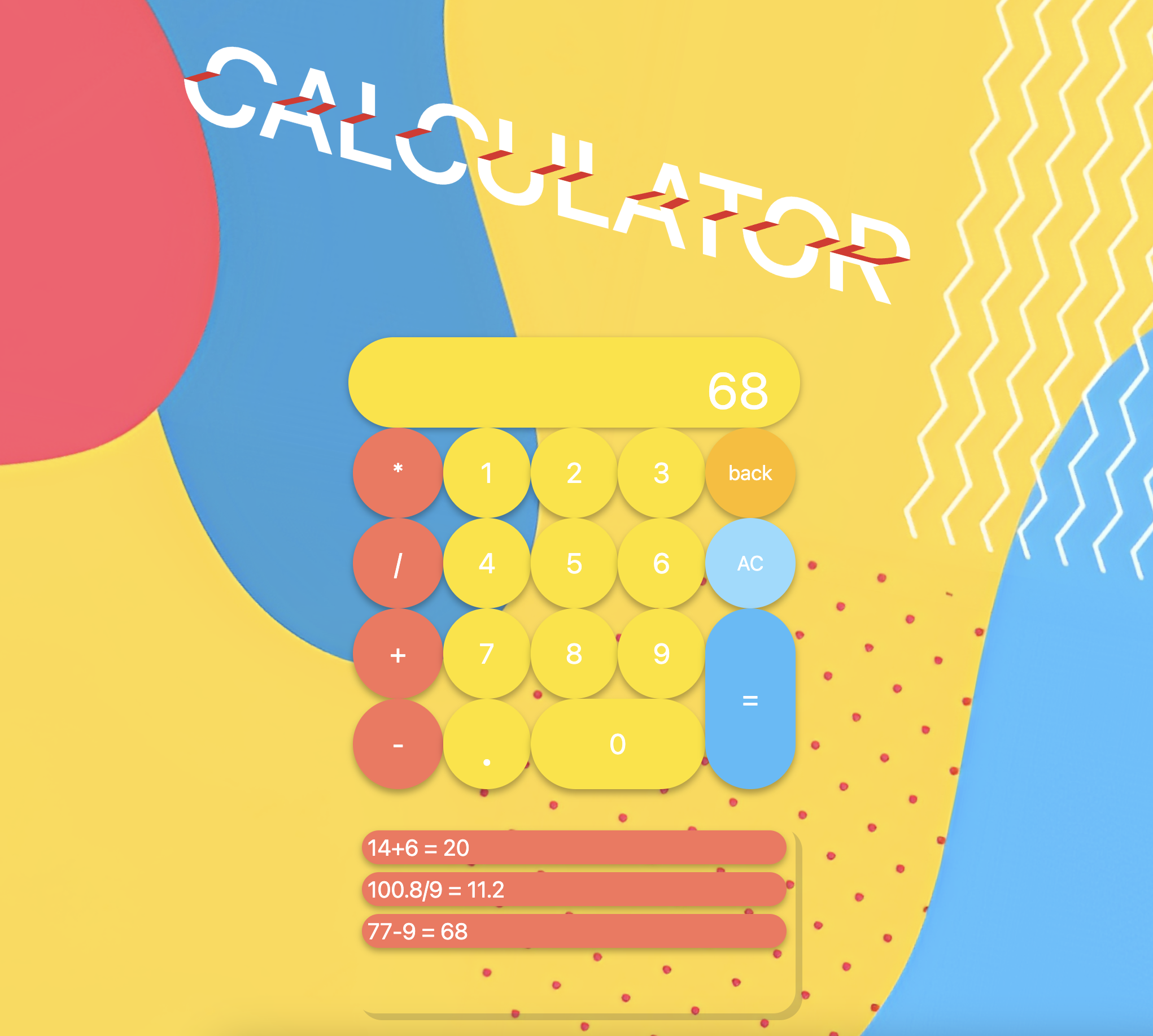 Github Bitwisebenjaminreact Calculator This React Calculator App Is A Simple Calculator