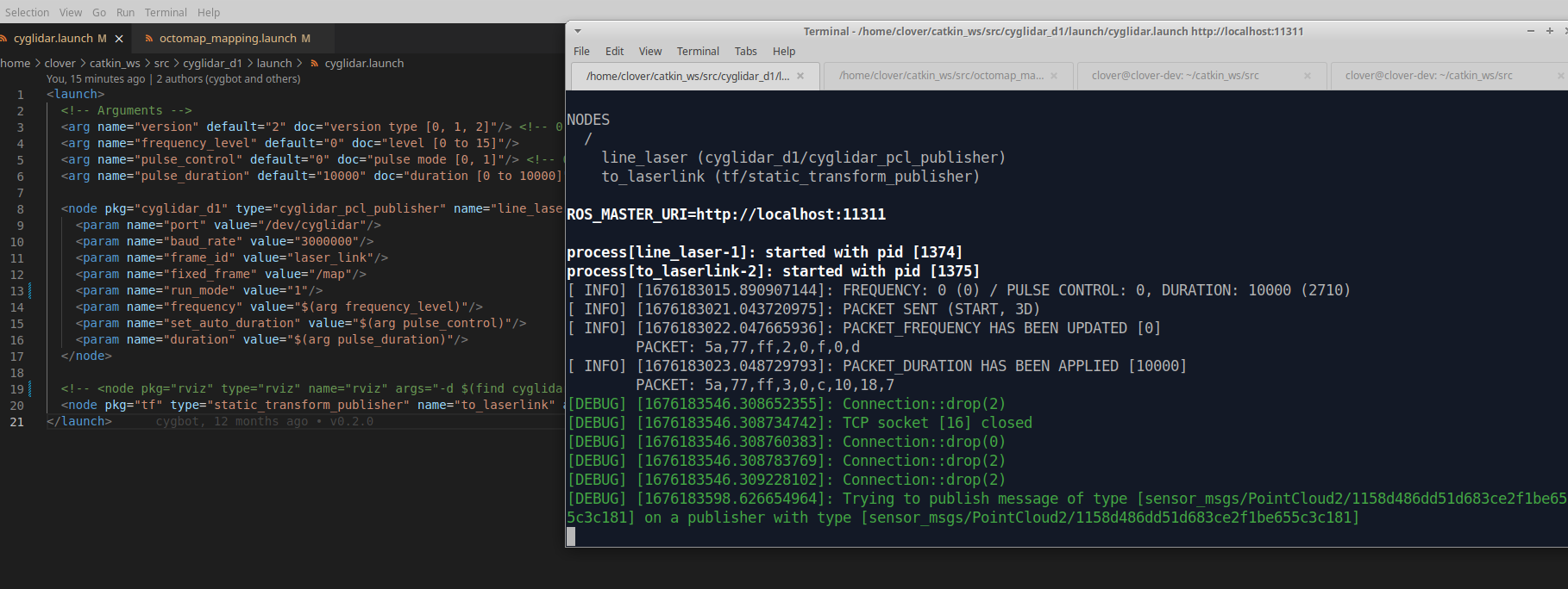 Warning Nothing To Publish Octree Is Empty · Issue 115 · Octomap Octomap Mapping · Github