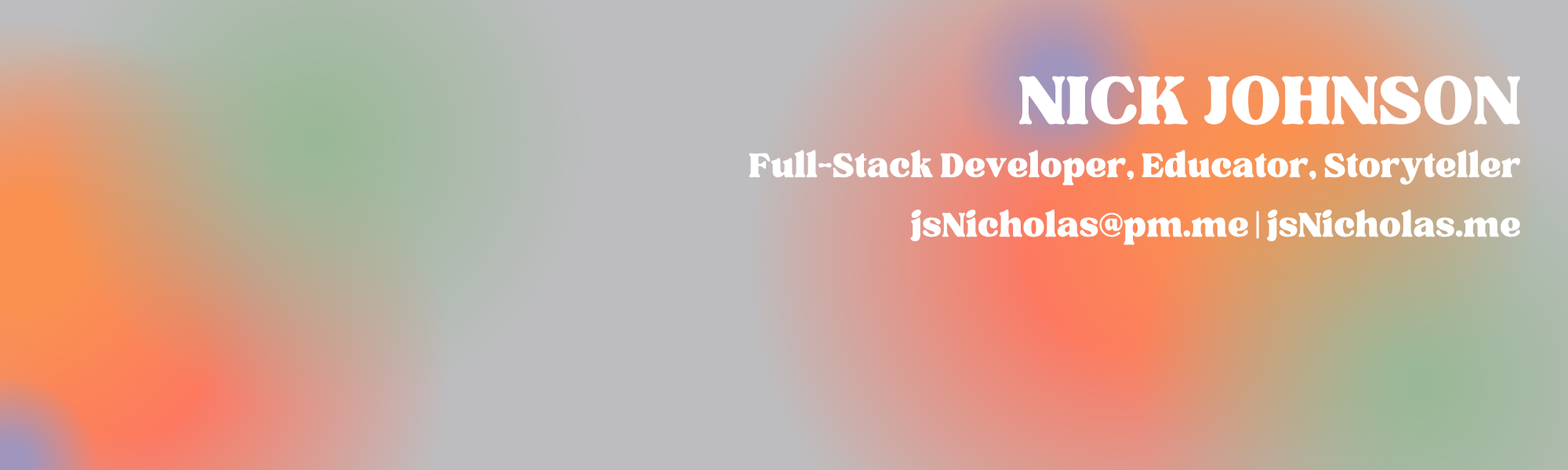 jsnicholas (Nick Johnson) · GitHub