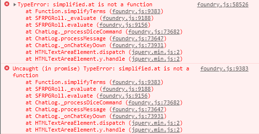 I can't roll as GM but players can · Issue #8272 · foundryvtt/foundryvtt · GitHub