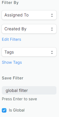"Is Global" feature for "filter by" filters · Issue #18325 · frappe/frappe · GitHub