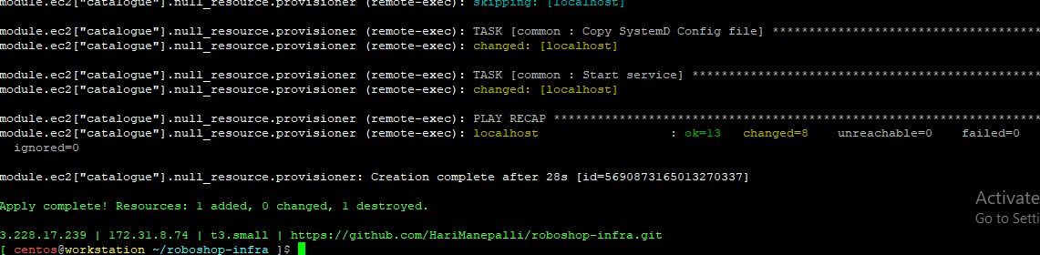 Receiving error : " remote-exec provisioner error" for 3 components · learndevopsonline ...