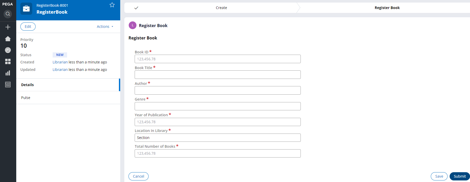 GitHub - roscxn/Pega-Library-Management-System: Built on Pega Platform ...
