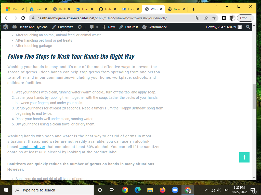 GitHub - Rameshhhhhhh/Health-and-Hygiene: Better hygiene leads to better health, confidence and ...