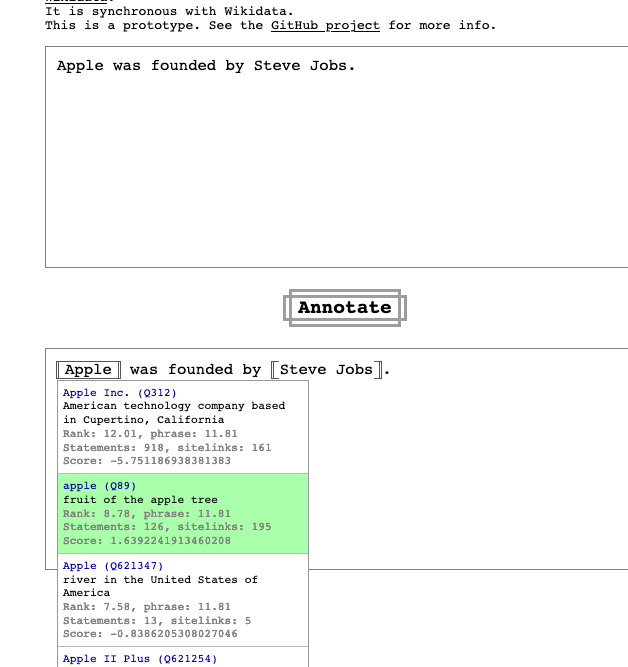 Disambiguation · Issue #33 · opentapioca/opentapioca · GitHub