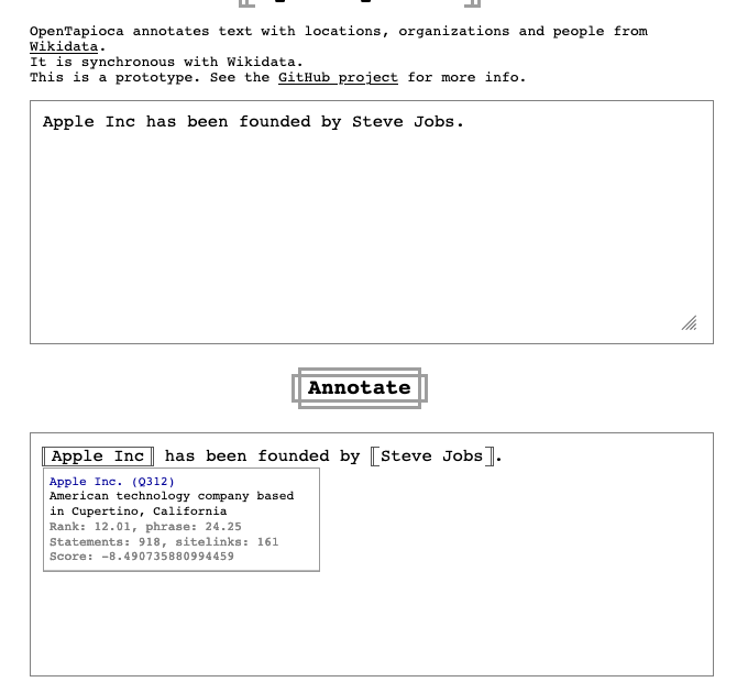 Disambiguation · Issue #33 · opentapioca/opentapioca · GitHub