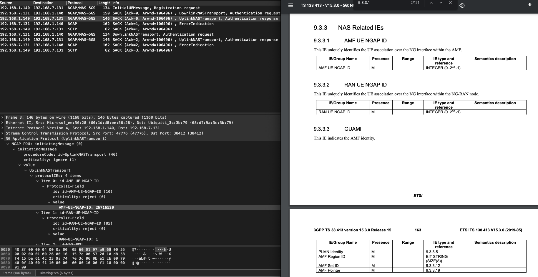 srsRAN AMF-UE-NGAP-ID mismatch on Auth req/resp (Corescope) · Issue #819 · srsran/srsRAN_4G · GitHub