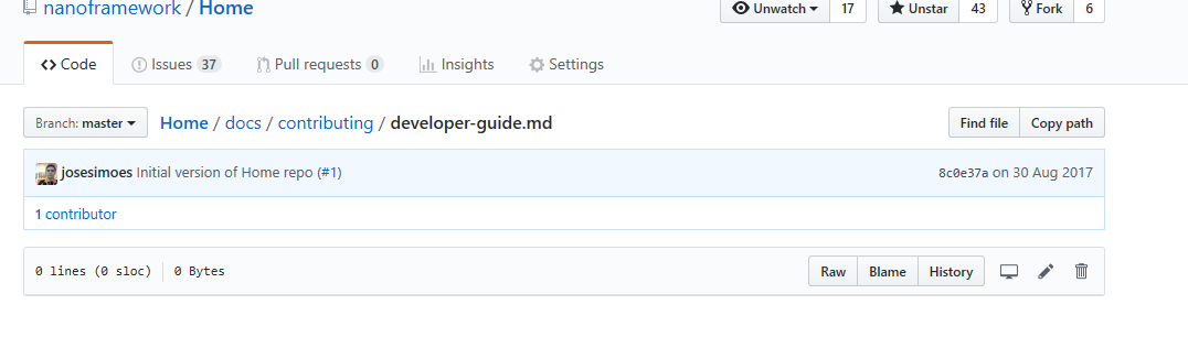 Developer guide is empty · Issue #442 · nanoframework/Home · GitHub