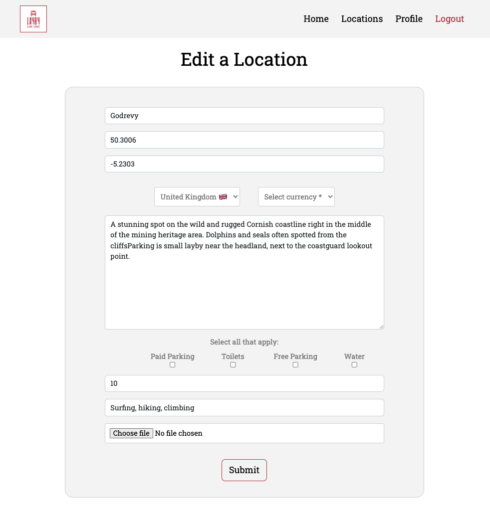 GitHub - LucyHeath/Lay-by: Full-Stack API