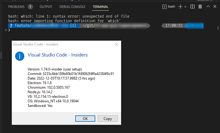 Wsl Shell Environment Problems With Multiline Env Variables · Issue 163564 · Microsoft 