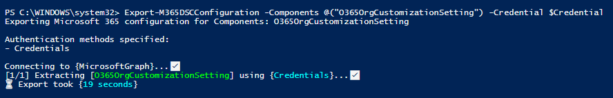 Export M365dscconfiguration Authentication Issue In Azure Automation · Issue 2331 · Microsoft 7236